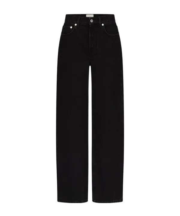 Loulou De Saison Samur Relaxed Straight-leg Jeans - Washedgrey