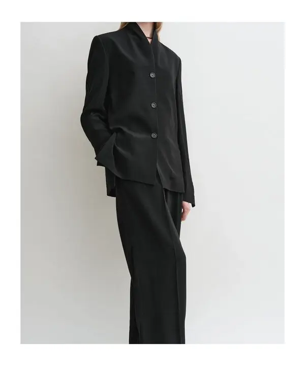 TOTEME Single-breasted V-neck Blazer