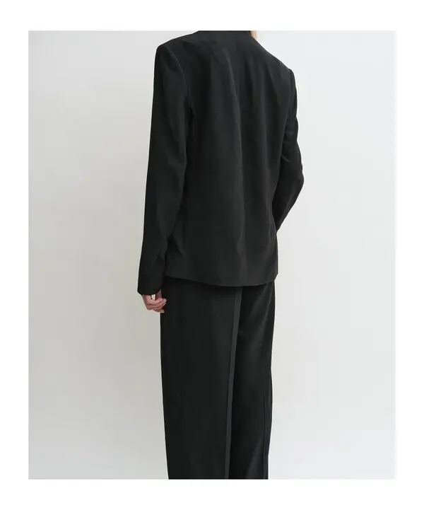 TOTEME Single-breasted V-neck Blazer