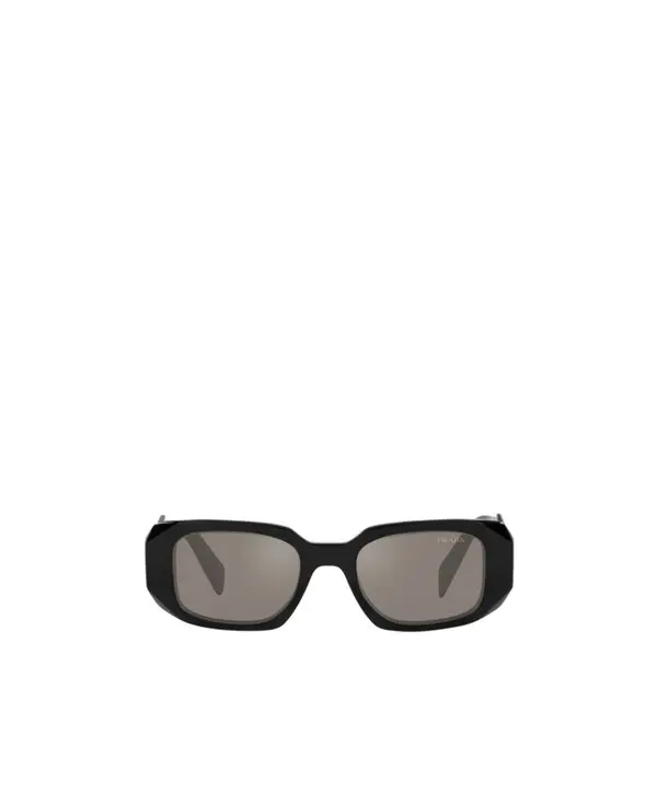 Prada Rectangular Frame Sunglasses - Gray