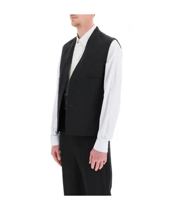Dior Long Sleeve Jacket With Detachable Vest