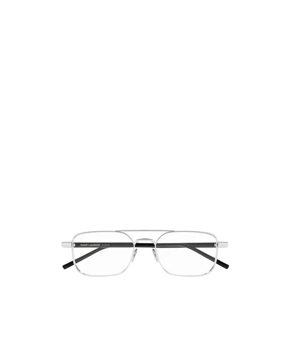 Saint Laurent Rectangular Glasses - Black