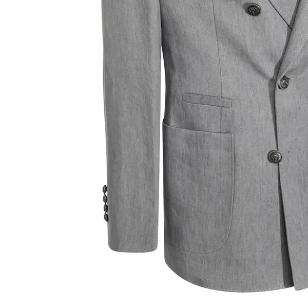Brunello Cucinelli Double Breasted Suit - Grey