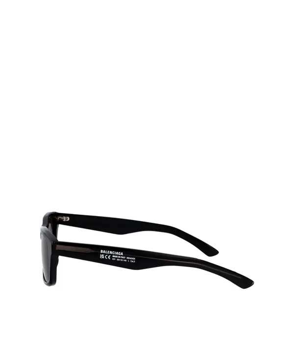 Balenciaga Rectangular Frame Sunglasses - Black