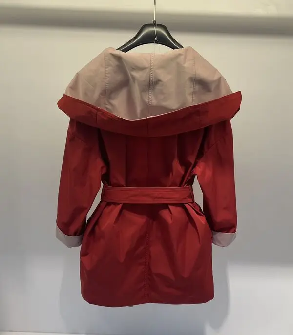 Max Mara Long-sleeved Hooded Jacket