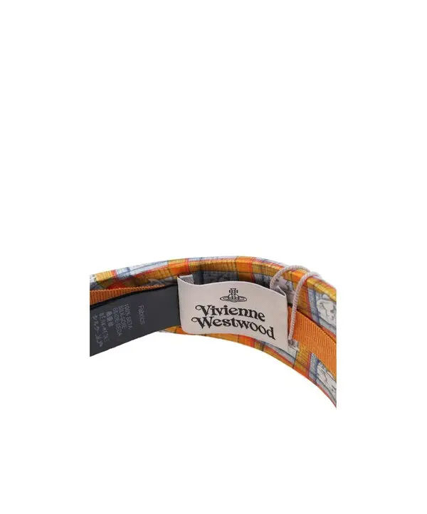 VIVIENNE WESTWOOD Plaid Saturn Hair Band - Multicolor