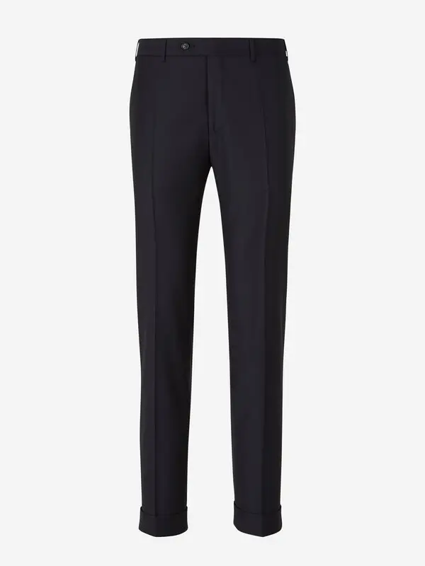 Canali Logo Suit - Black