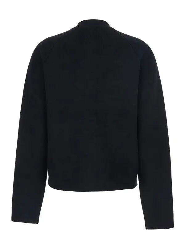 TOTEME Buttoned Knitted Cardigan - Black