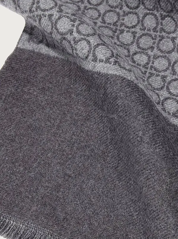 FERRAGAMO Gancini Monogram Scarf