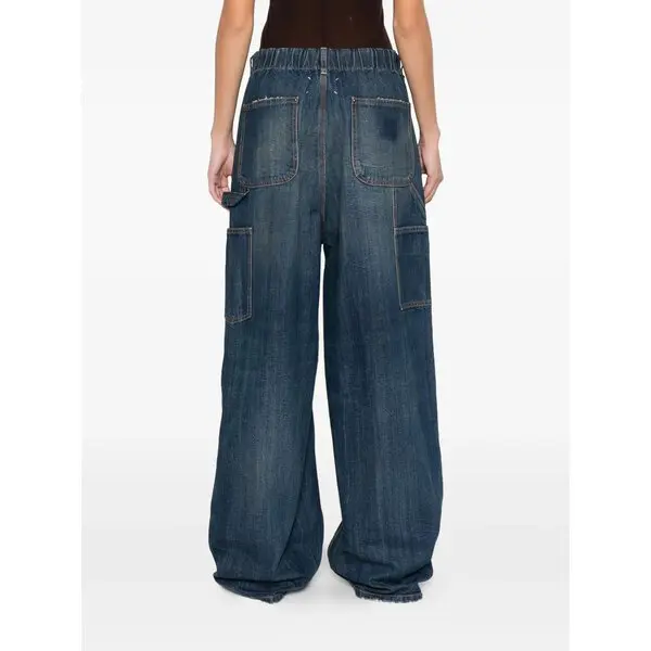 MAISON MARGIELA Four Stitches Workwear Jeans - Black