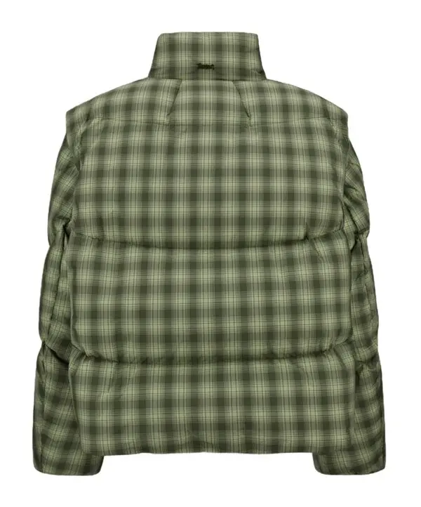 Herno Checked Down Jacket