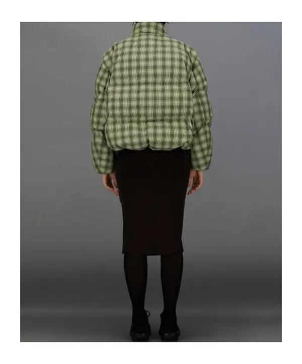 Herno Checked Down Jacket