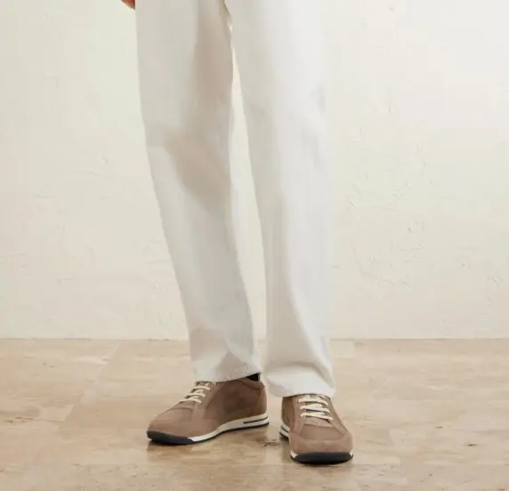 Brunello Cucinelli Low Top Lace-up Sneakers