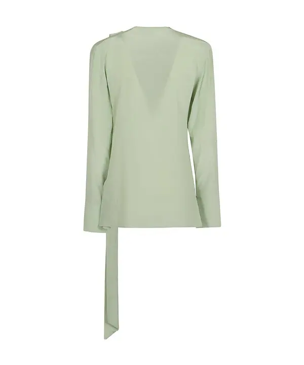 Victoria Beckham Draped Scarf Top