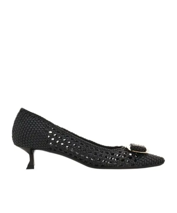 FERRAGAMO Zelma Braided High Heel Pumps