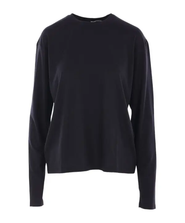 TOTEME Long-sleeved Crewneck T-shirt - No