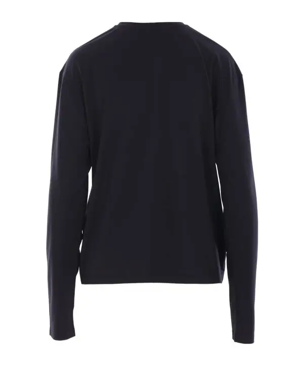 TOTEME Long-sleeved Crewneck T-shirt - No