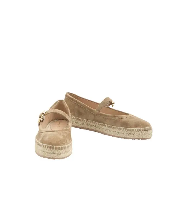 GIANVITO ROSSI Mary Jane Flats