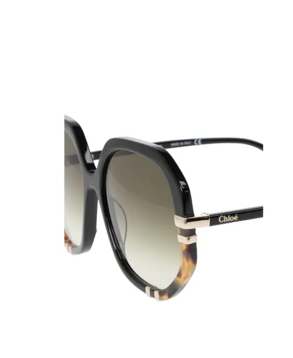 Chloé Geometric Frame Sunglasses - Multicolor