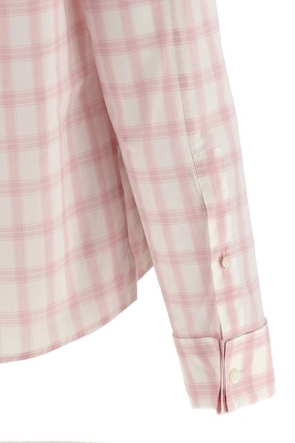 Loewe Checked Shirt With Asymmetrical Hem