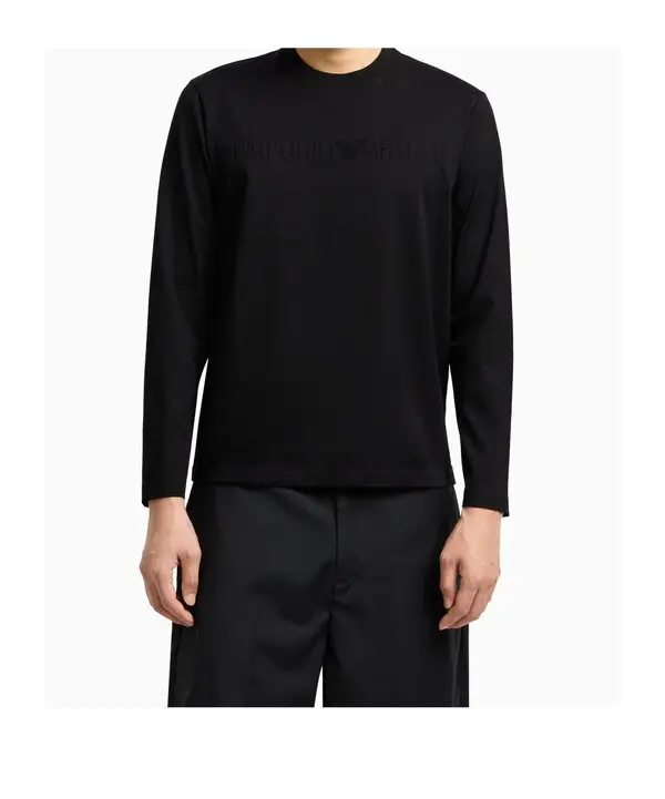 Emporio Armani Long-sleeve Cotton T-shirt