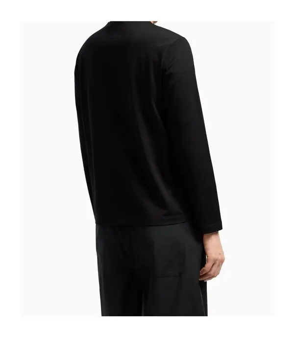 Emporio Armani Long-sleeve Cotton T-shirt