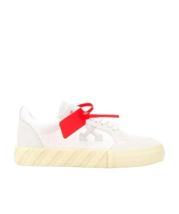 Off-White Vulcanized Low-top Sneakers - White