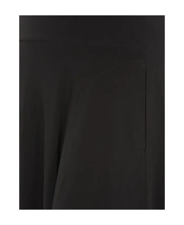 Norma Kamali Elastic Waist Midi Skirt