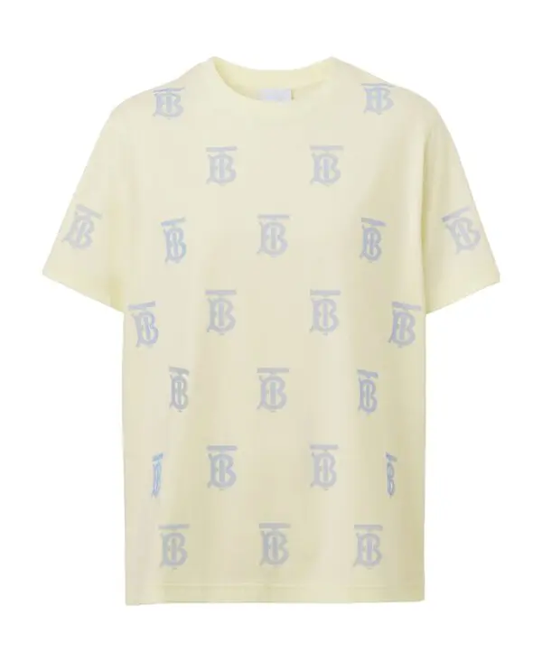 Burberry Monogram Motif T-shirt - Yellow