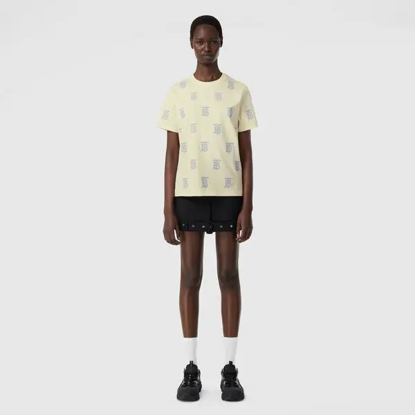 Burberry Monogram Motif T-shirt - Yellow