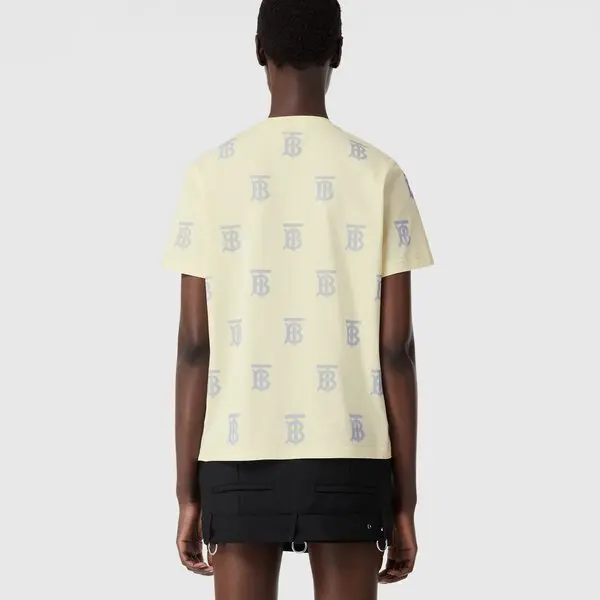Burberry Monogram Motif T-shirt - Yellow