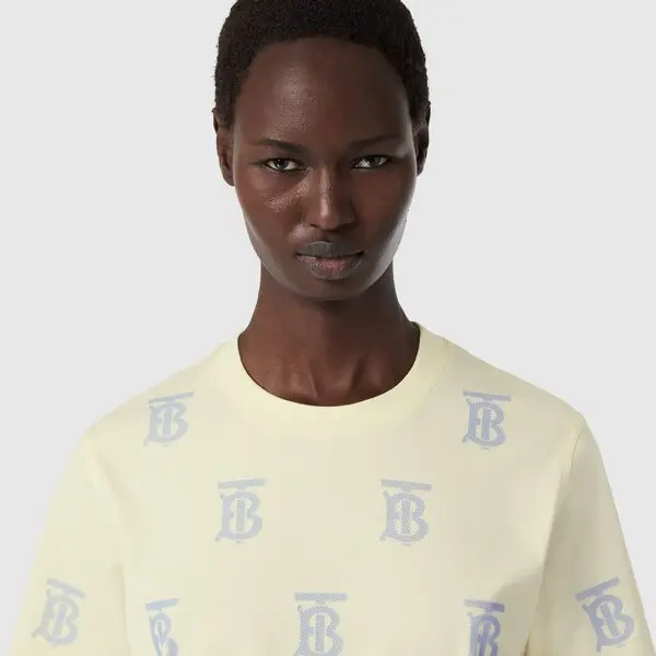 Burberry Monogram Motif T-shirt - Yellow
