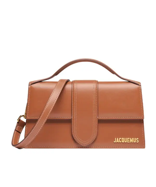 Jacquemus The Bambino Large Tote Bag - Light Brown