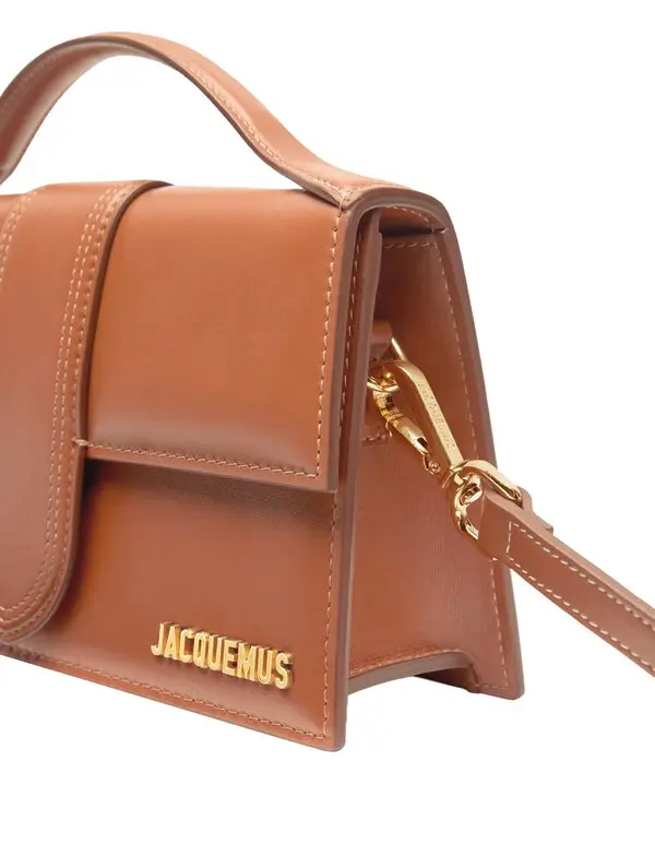 Jacquemus The Bambino Large Tote Bag - Light Brown