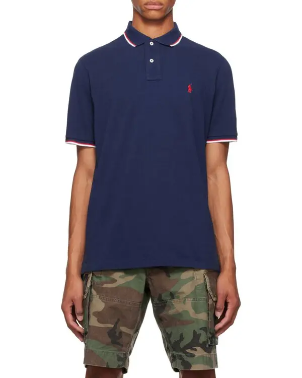 Ralph Lauren Polo Pony Embroidered Short-sleeved Polo Shirt