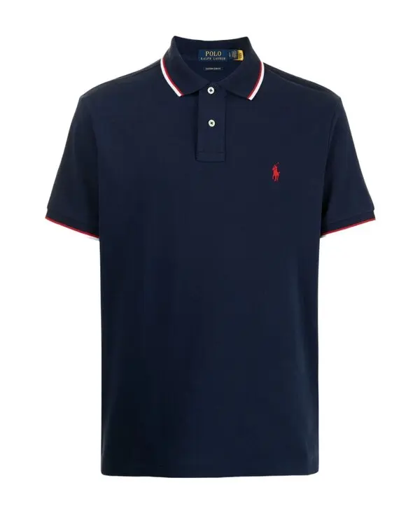 Ralph Lauren Polo Tipped Short Sleeve Polo Shirt - No