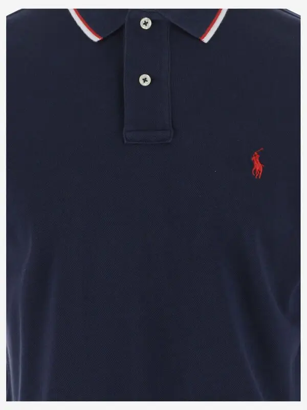 Ralph Lauren Polo Tipped Short Sleeve Polo Shirt - No