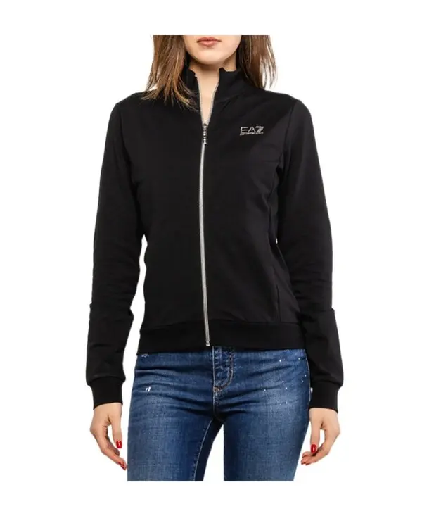 EA7 Logo Zip Up Jacket