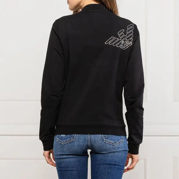 EA7 Logo Zip Up Jacket