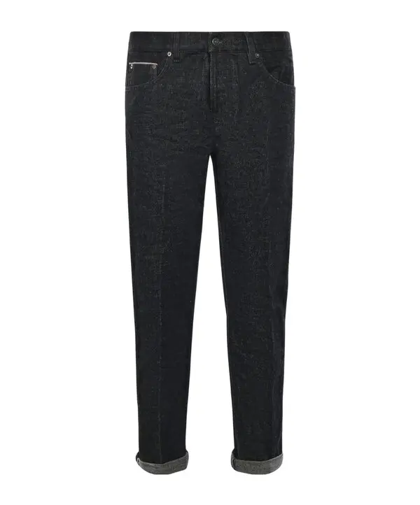 DONDUP Turn-up Straight-leg Jeans