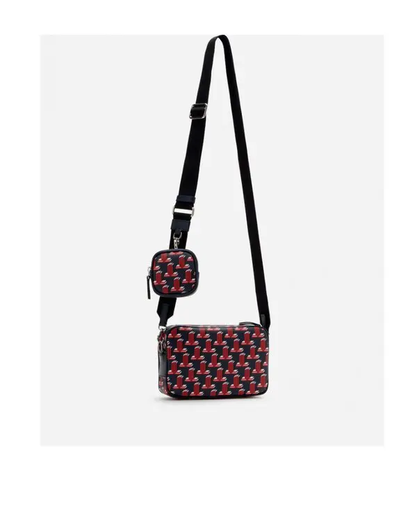 LANVIN Logo Shoulder Bag