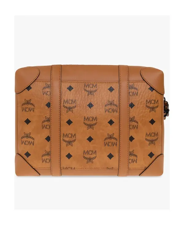 Mcm Logo Shoulder Bag