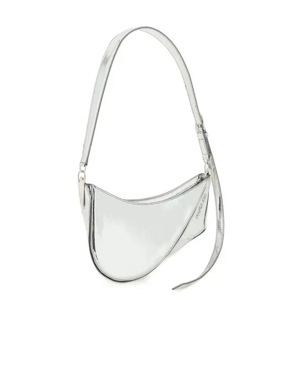MUGLER Medium Spiral Curve 01 Bag - Gray