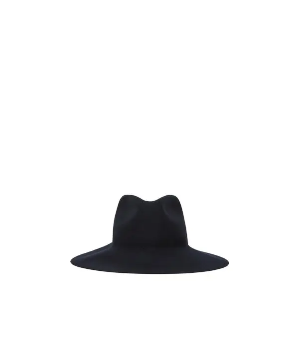 Max Mara Wool Felt Hat - Night Blue