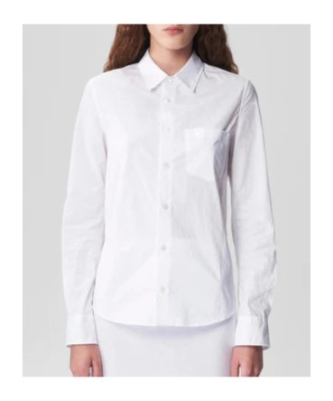 ANN DEMEULEMEESTER Betty Fitted Popeline Shirt