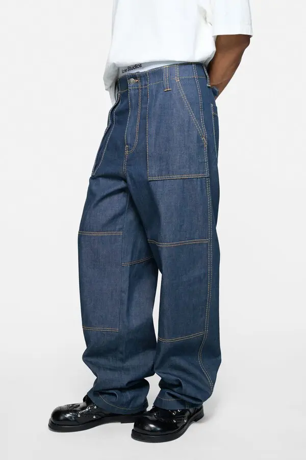 Acne Studios Belted Wide-leg Trousers