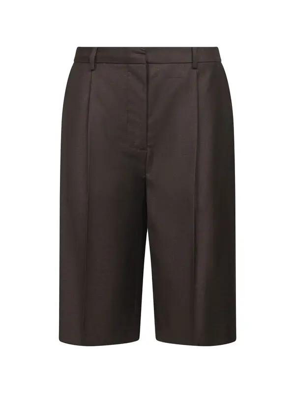 Loulou De Saison Adler Tailored Shorts - Black
