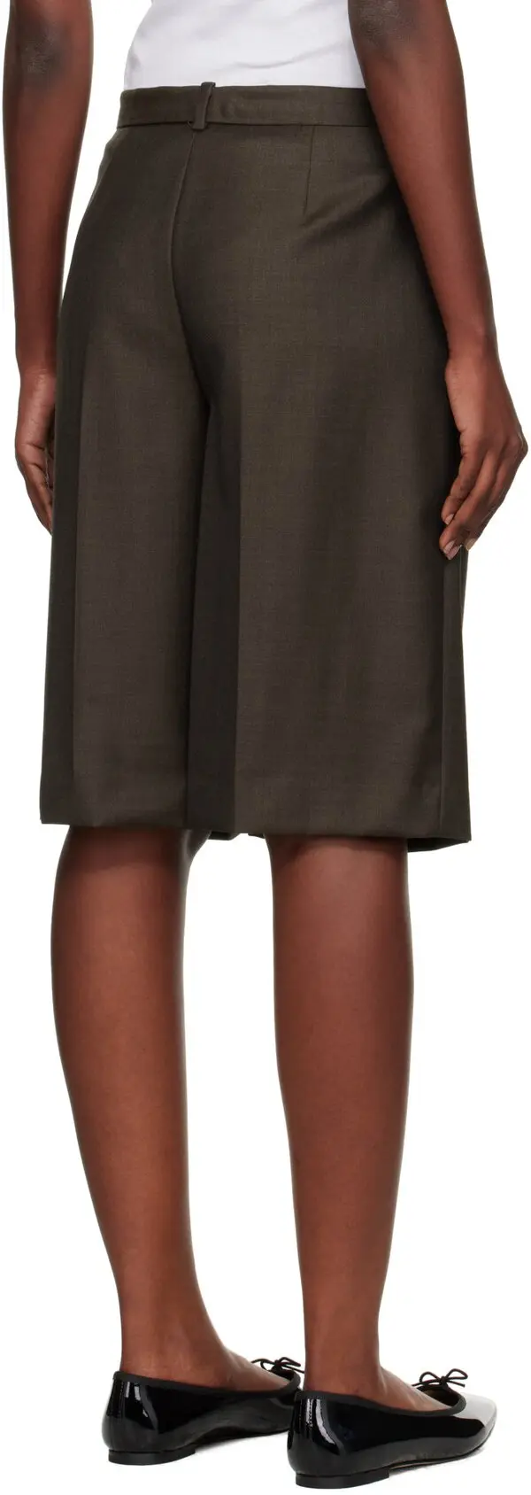 Loulou De Saison Adler Tailored Pleated Shorts