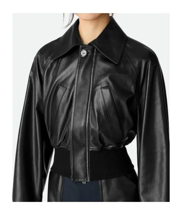 Bottega Veneta Zip-up Leather Blouson
