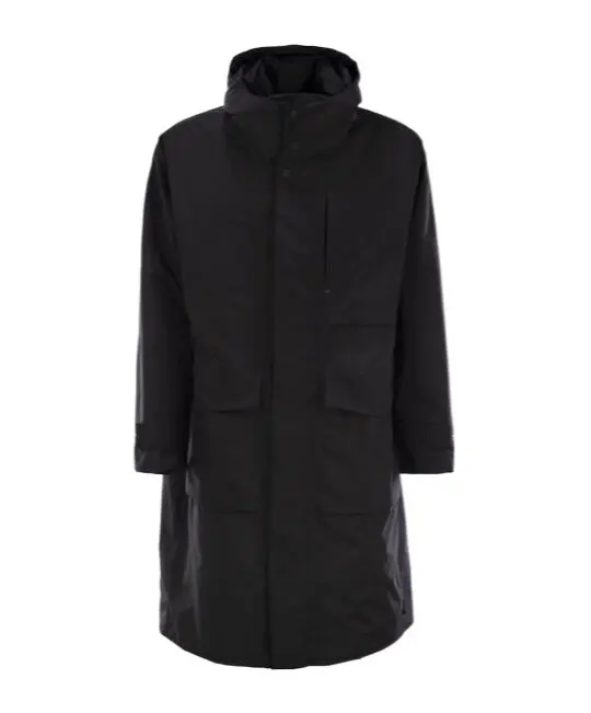 Herno Hooded Buttoned Coat